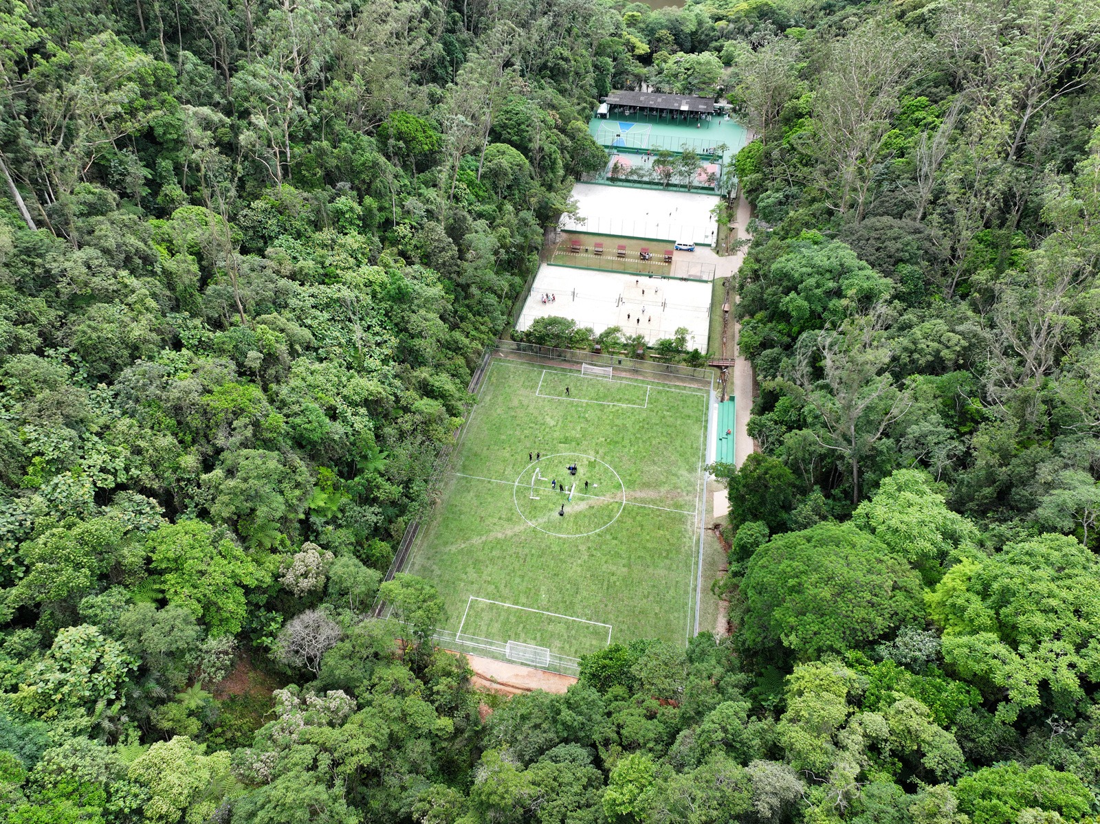 Arena Mata Atlântica é entregue no Parque Natural do Pedroso - O Grande ABC